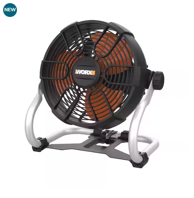 Worx 20V Cordless Worksite Fan (Tool Only)