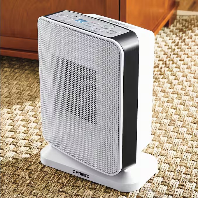 Optimus Portable Oscillation Heater with Thermostat
