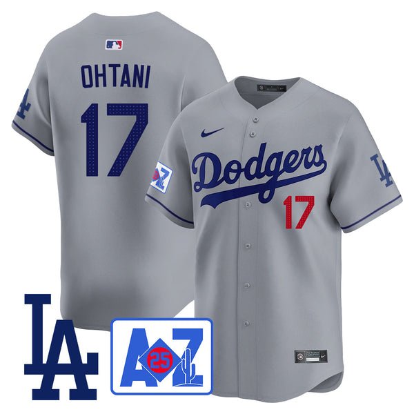 Shohei Ohtani Jersey #17 Los Angeles Dodgers 2025 Spring Training - All ...