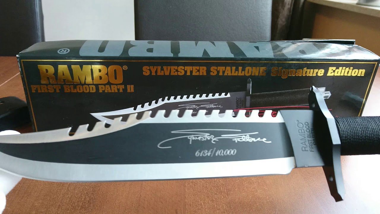 Rare Rambo knife set lilited edition