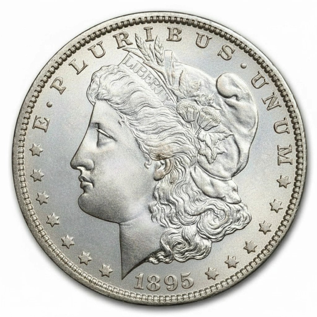 1895 P Morgan Silver Dollar A Rare & Sought After Collectors Copy Coin