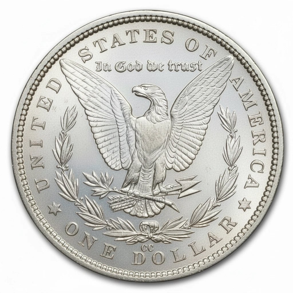 1889 CC Morgan Silver Dollar A Rare & Sought After Collectors Copy Coin