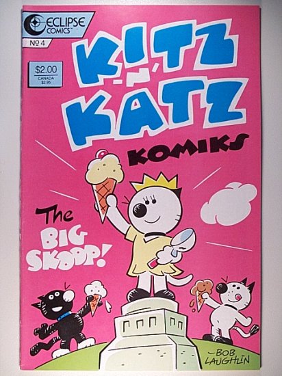 Kitz 'n' Katz Komics 4 Eclipse Comics October 1986