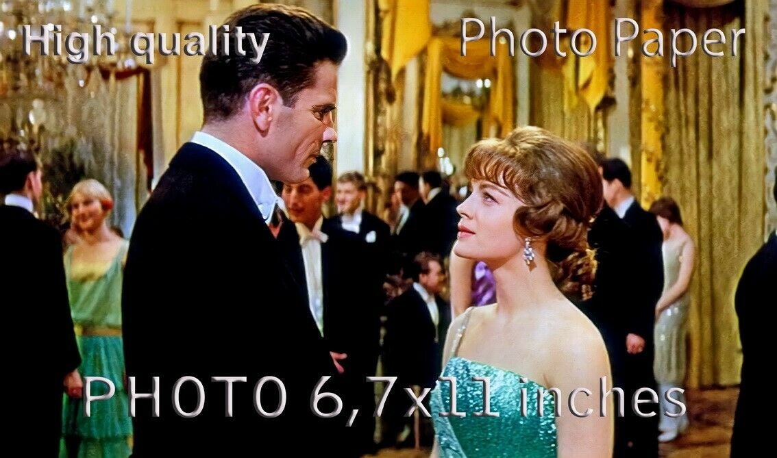 Romy Schneider Tom Tryon The Cardinal PHOTO HQ 11x6,7 inches #04