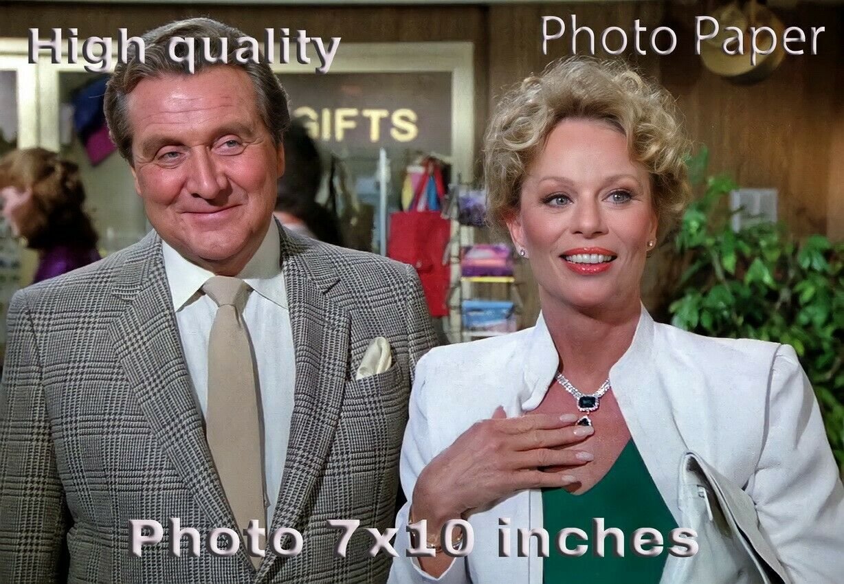 Abby Dalton Patrick Macnee Love Boat Photo Hq 10x7 Inches 01