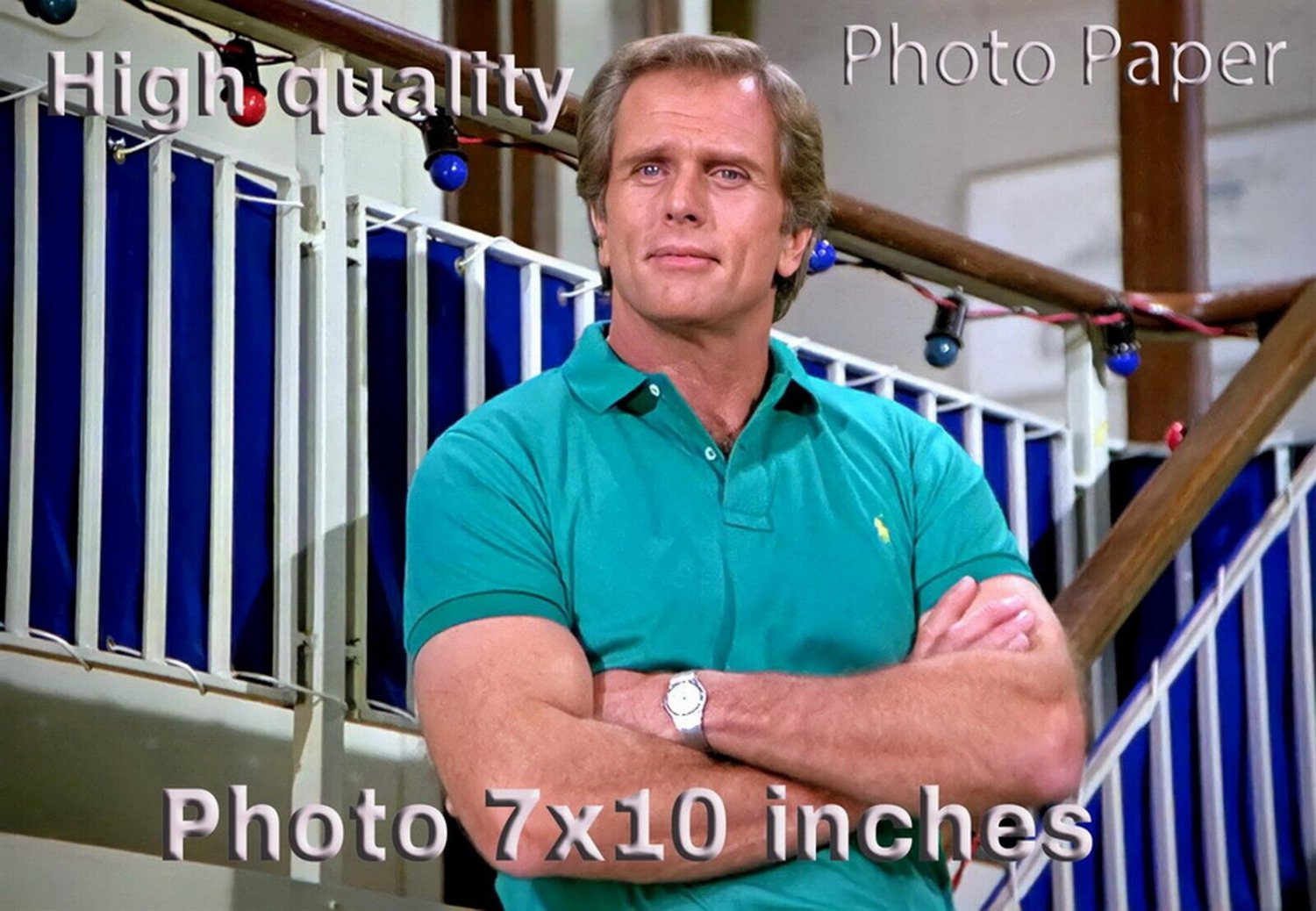 Ron Ely Love Boat Photo Hq 10x7 Inches 03