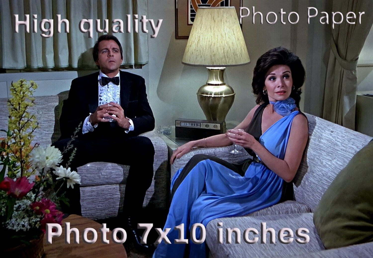 Annette Funicello Fabian LOVE BOAT PHOTO HQ 10x7 inches #01