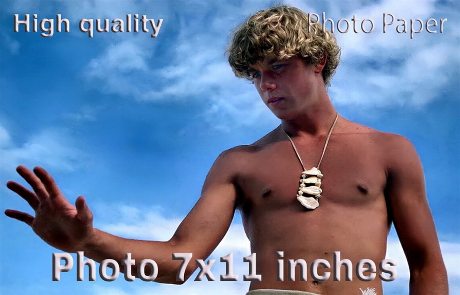Christopher Atkins The Blue Lagoon PHOTO HQ 11x7 inches #16