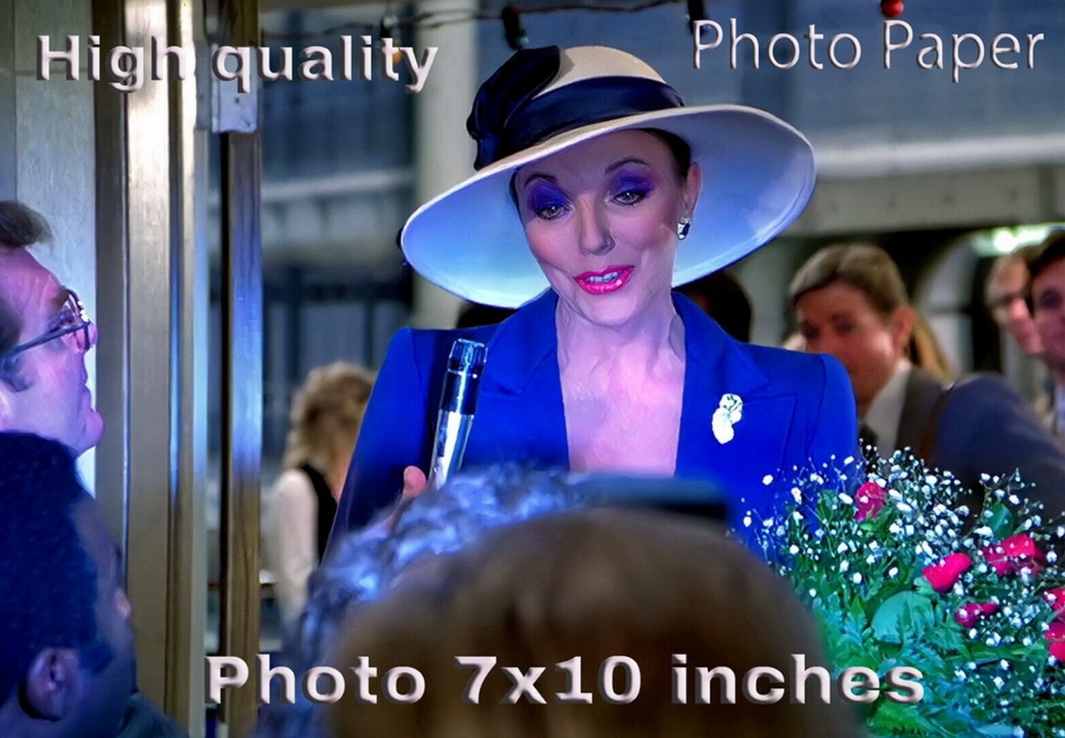 Joan Collins LOVE BOAT PHOTO HQ 10x7 inches #07