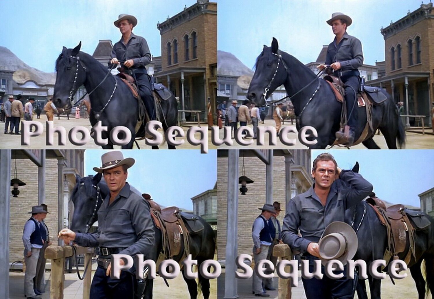 BONANZA Guy Stockwell PHOTO Sequence #01