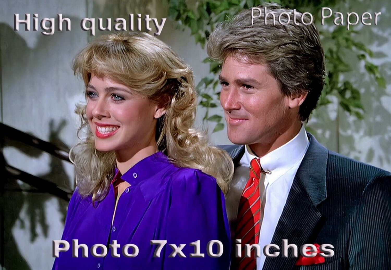 Jenilee Harrison Stephen Shortridge LOVE BOAT PHOTO HQ 10x7 inches #02