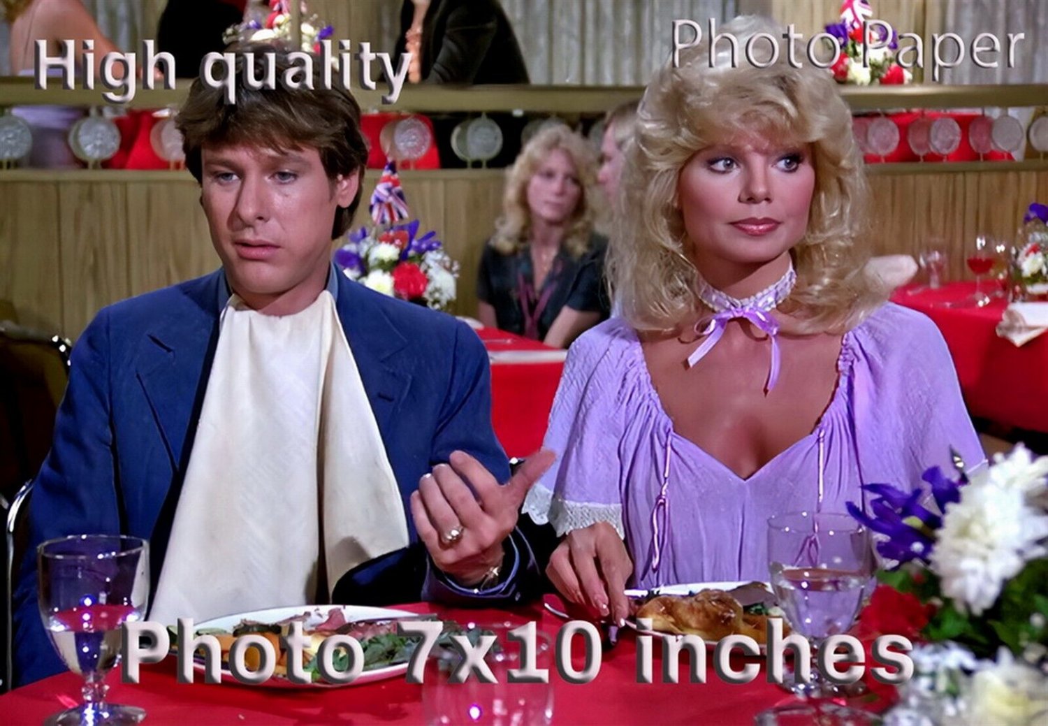 Loni Anderson Randall Carver Love Boat Photo Hq 10x7 Inches 01