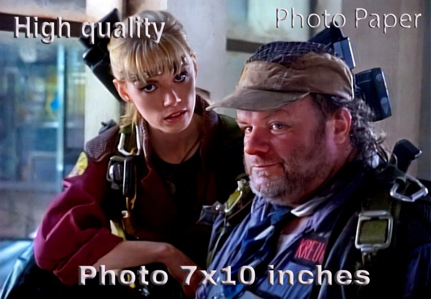 Space Rangers Marjorie Monaghan Jack McGee PHOTO HQ 10x7 inches #01