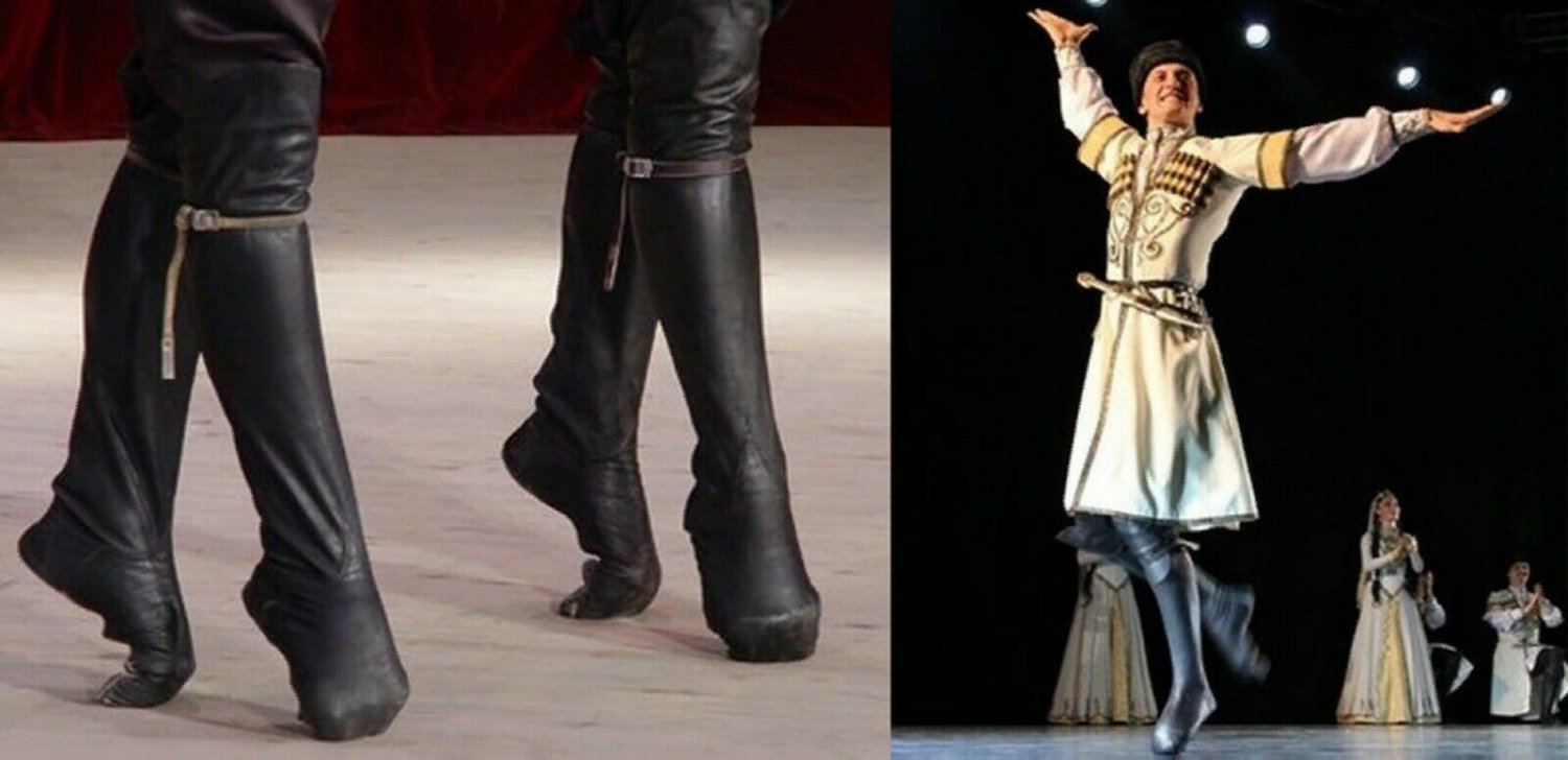 Great Chokha 5 Georgian Dance Shoes Ichigi Cossack Dance