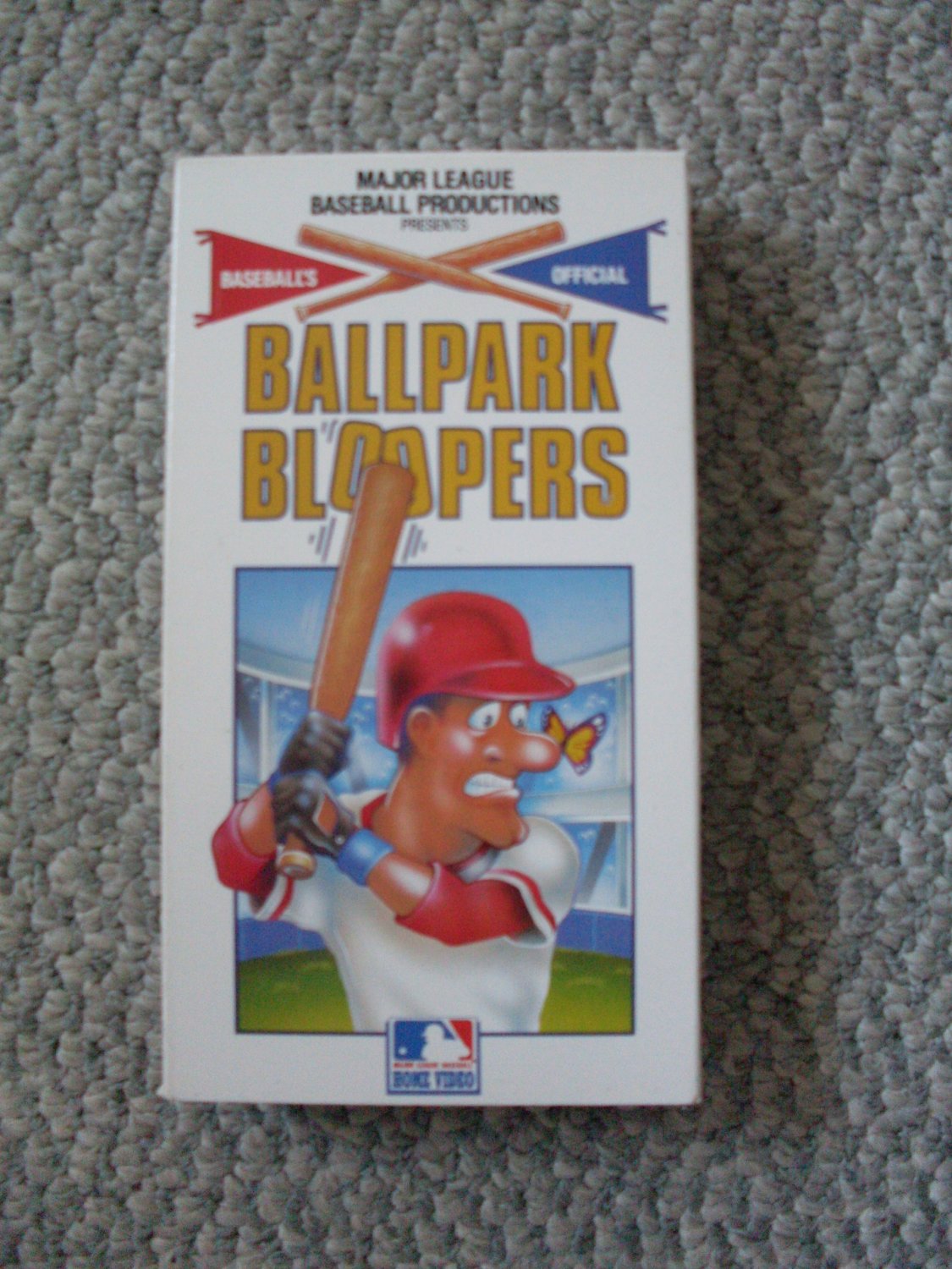 Baseball's Official Ballpark Bloopers VHS