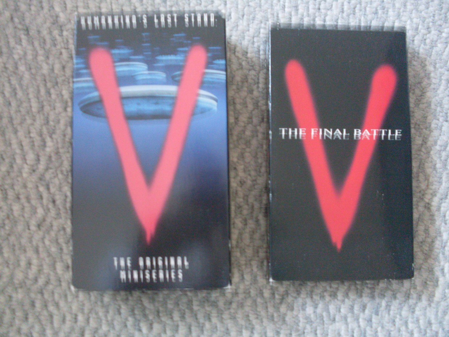 Lot 3 VHS tapes V The Original Miniseries 1983 The Final Battle 1984 sold