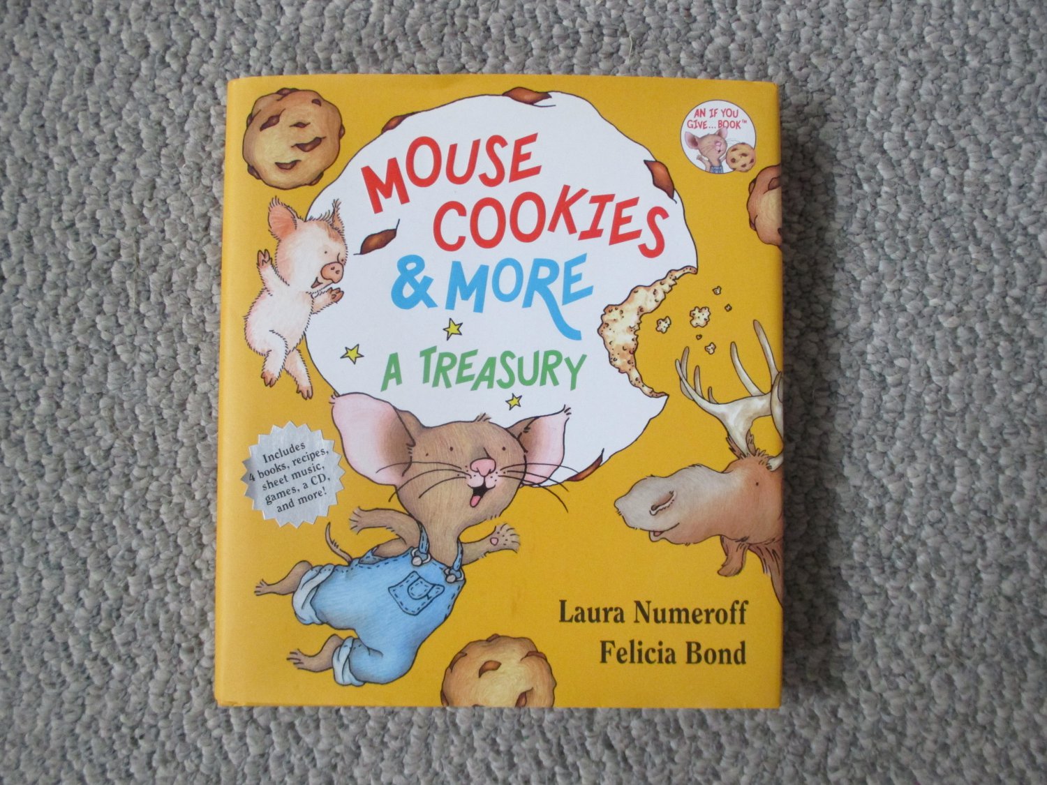 HC Mouse Cookies & More A Treasury Book Laura Numeroff