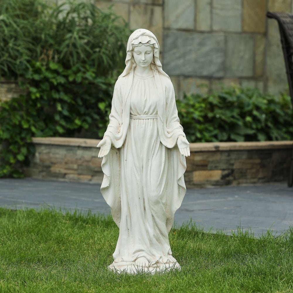 Virgin Mary Outdoor Garden Statue