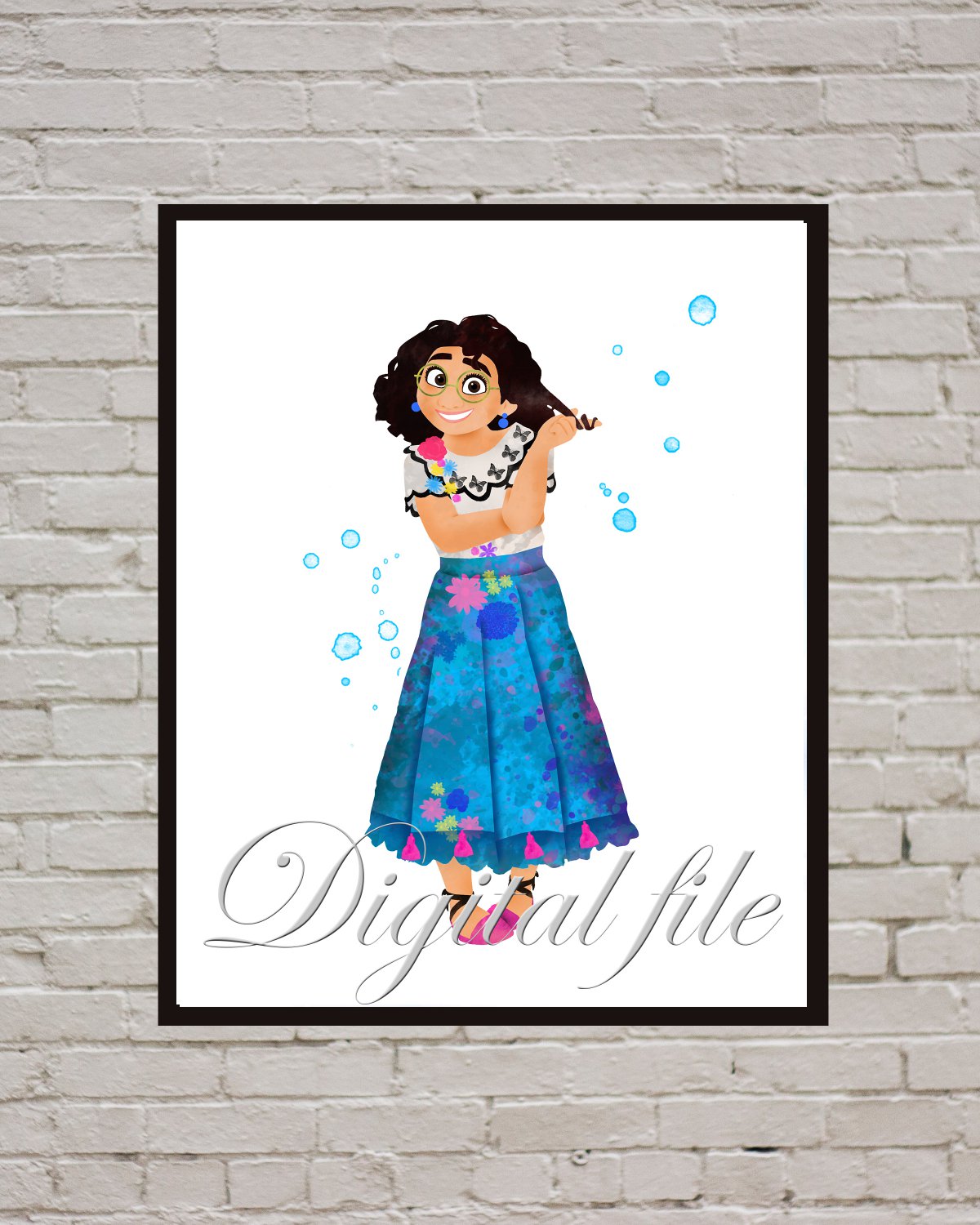 Digital file, Mirabel Madrigal Disney Encanto Set print, poster ...