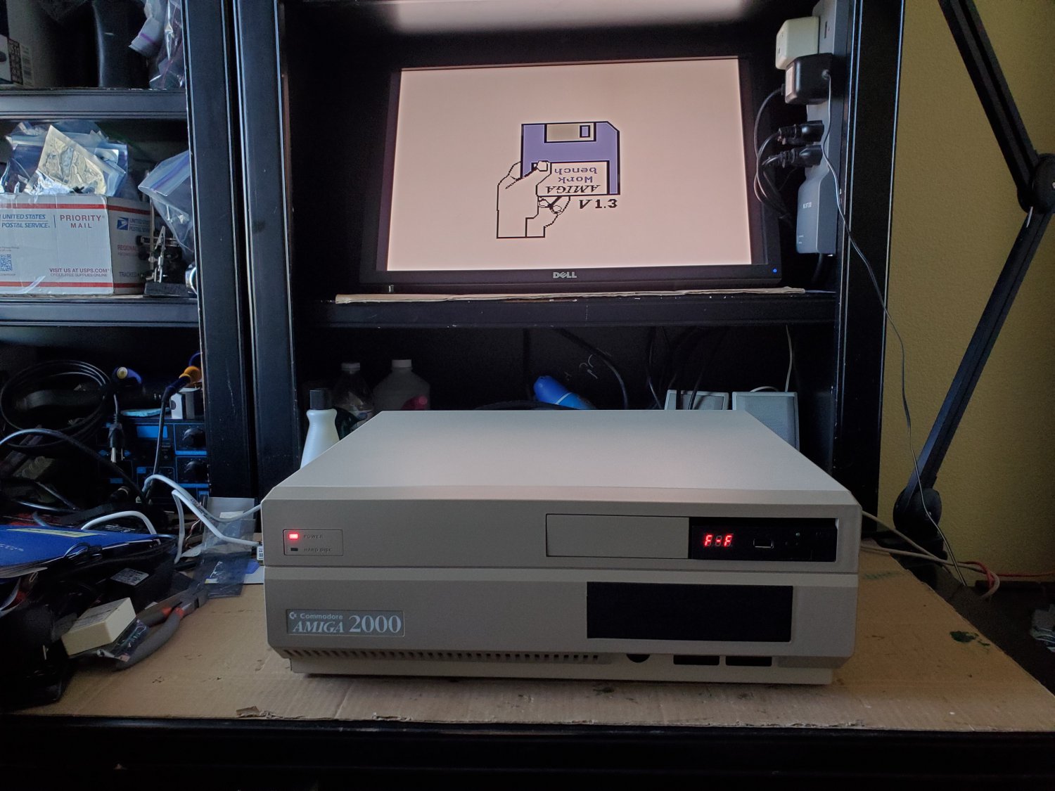 SOLD Commodore Amiga 2000 + 4MB card + Gotek Drive + (2) USB thumb ...