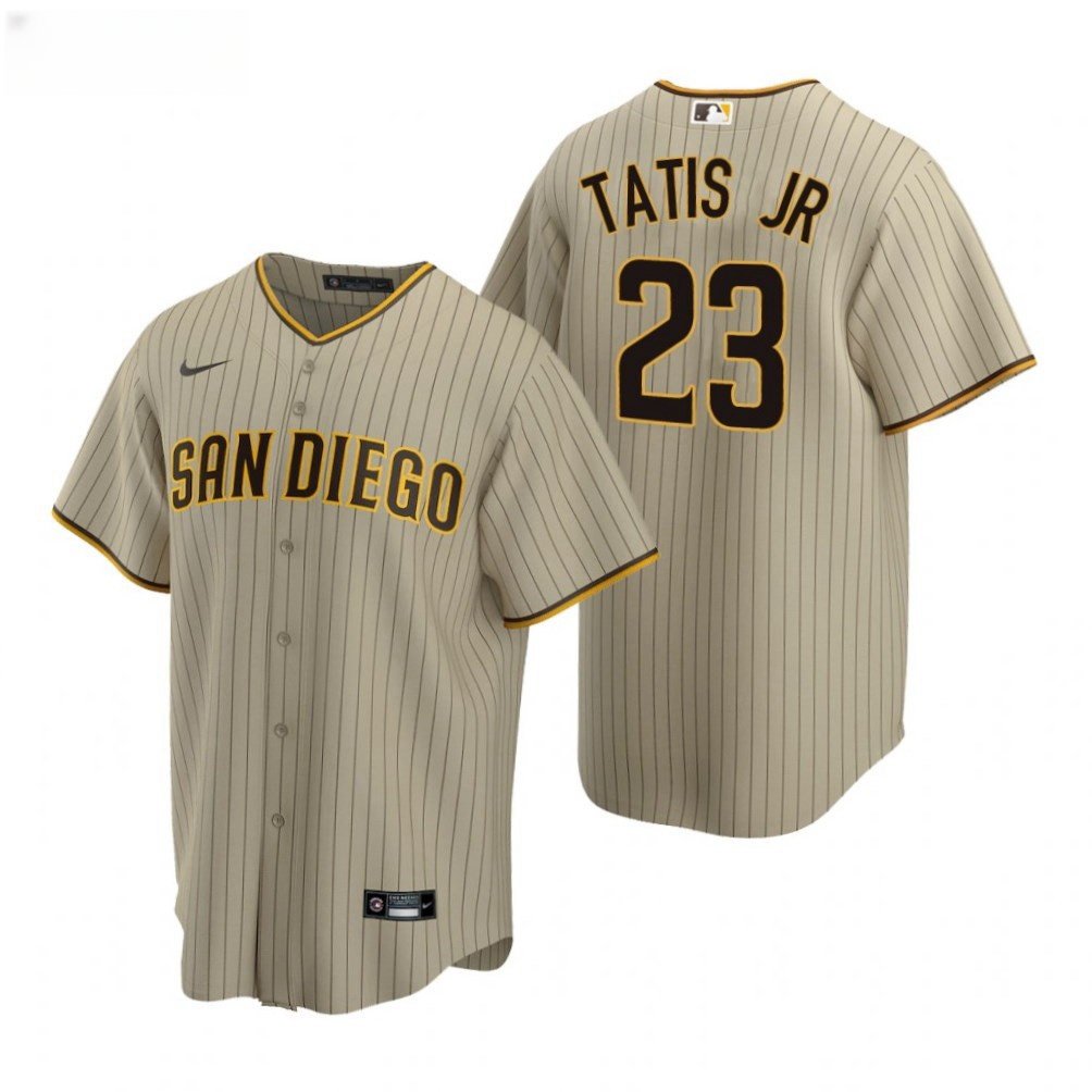 Men & Youth #23 Fernando Tatis Jr. San Diego Padres Alternate Cool Base ...