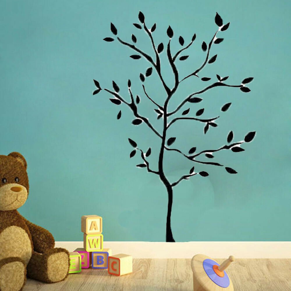 Large Family Tree Branch Wall Tree Sticker DIY Wall Sticker Decal HIGH ...