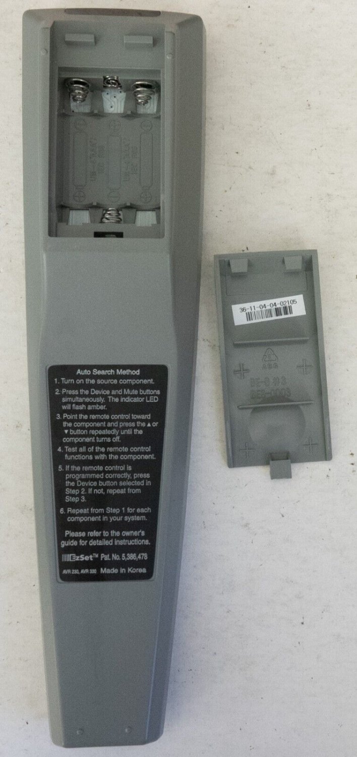 Genuine Original OEM Harman/Kardon Remote Control 146 AVR 220 AVR 230 ...