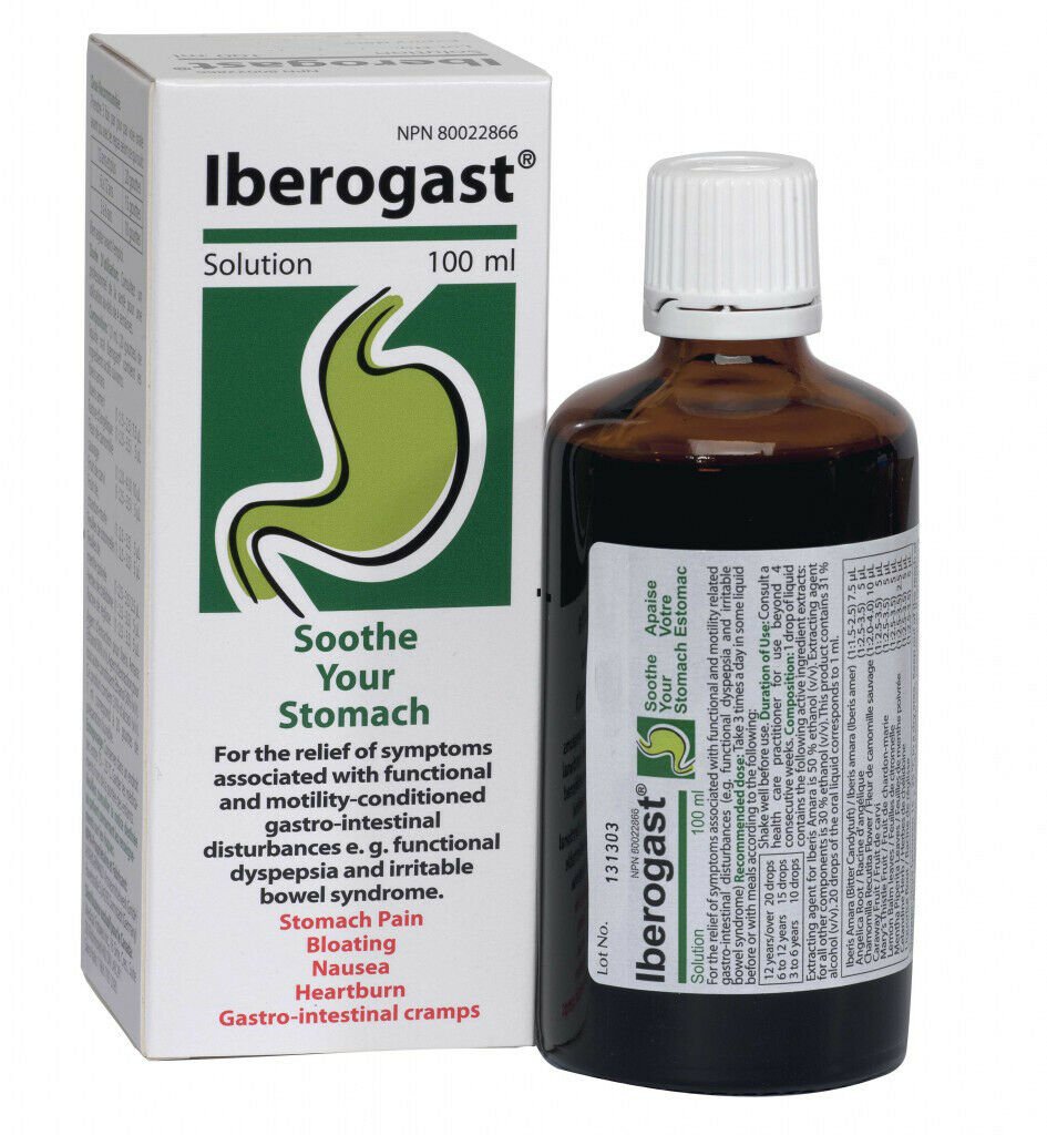 Iberogast 100 ml Drops. Stomach Pain, Bloating, Gastro-Intesin Exp:2025
