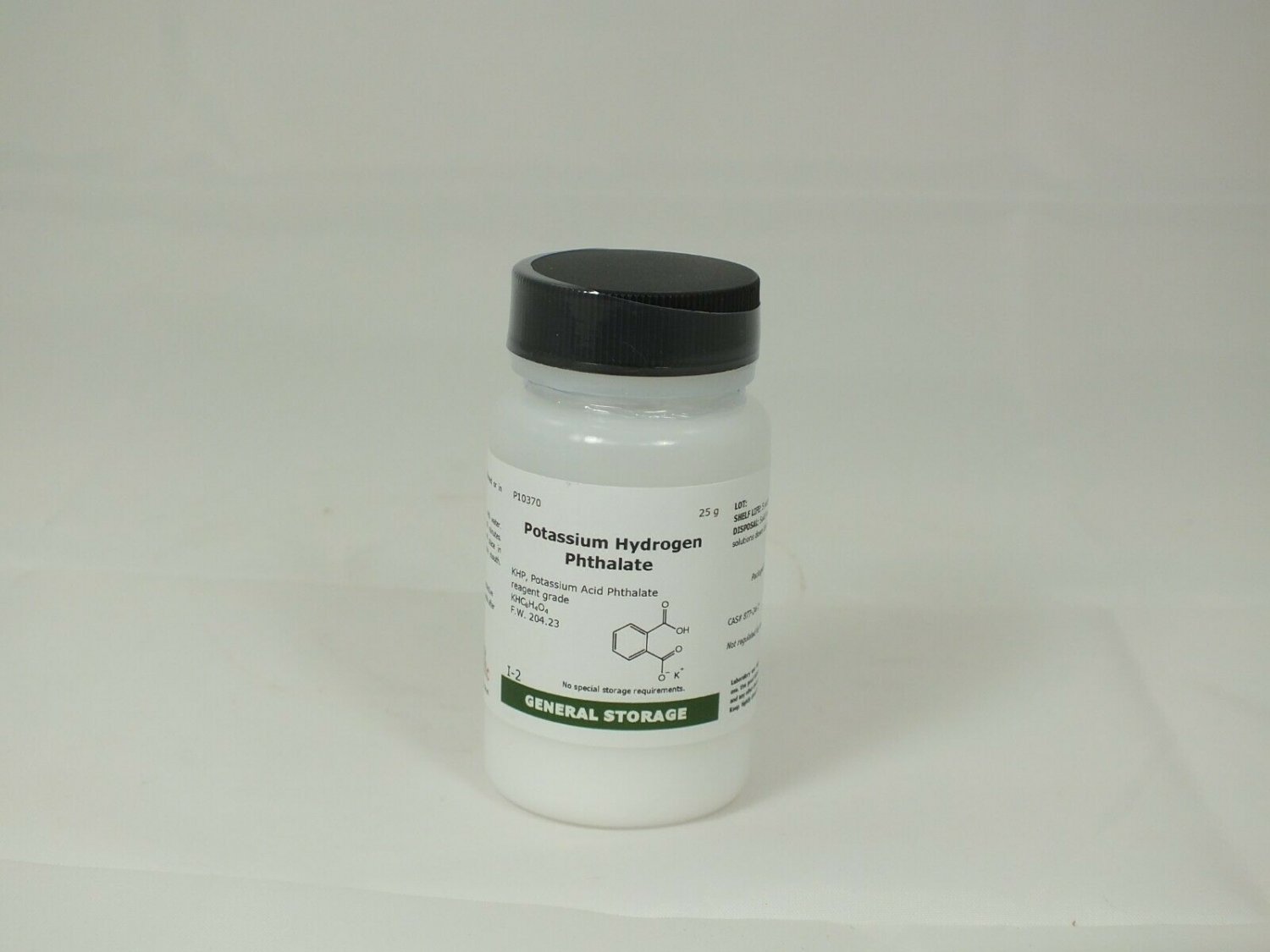 Potassium Hydrogen Phthalate (KHP), reagent grade, 25 g (P10370)
