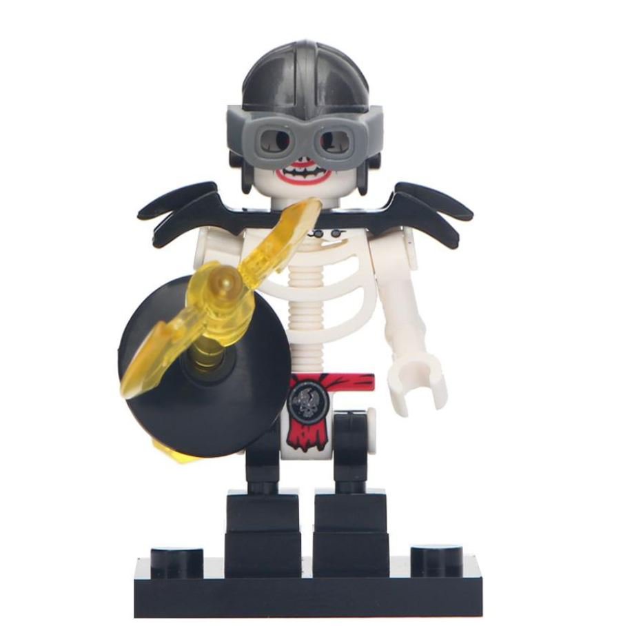 Bonezai Minitoys Ninjago Master of Sprinjitzu Minifigure Block Toys