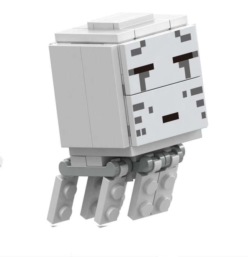 Ghast Minecraft Minitoys Game Character Minifigure Block Toys