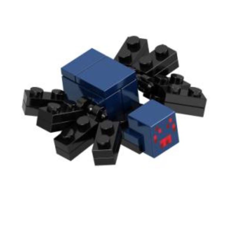 Cave Spider Minecraft Minitoys Game Character Minifigure Block Toys