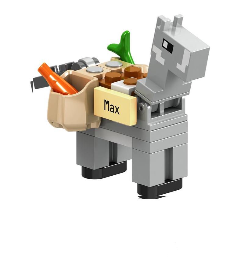 Donkey Minecraft Minitoys Game Character Minifigure Block Toys