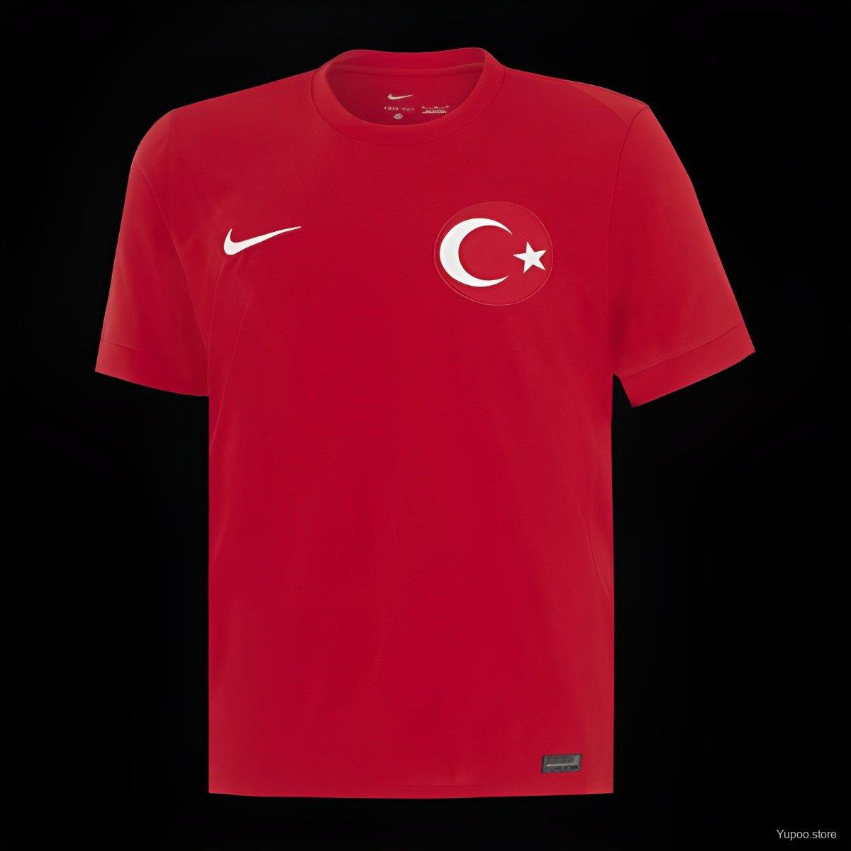 Turkey Home 2024 Adult Soccer Football Jersey