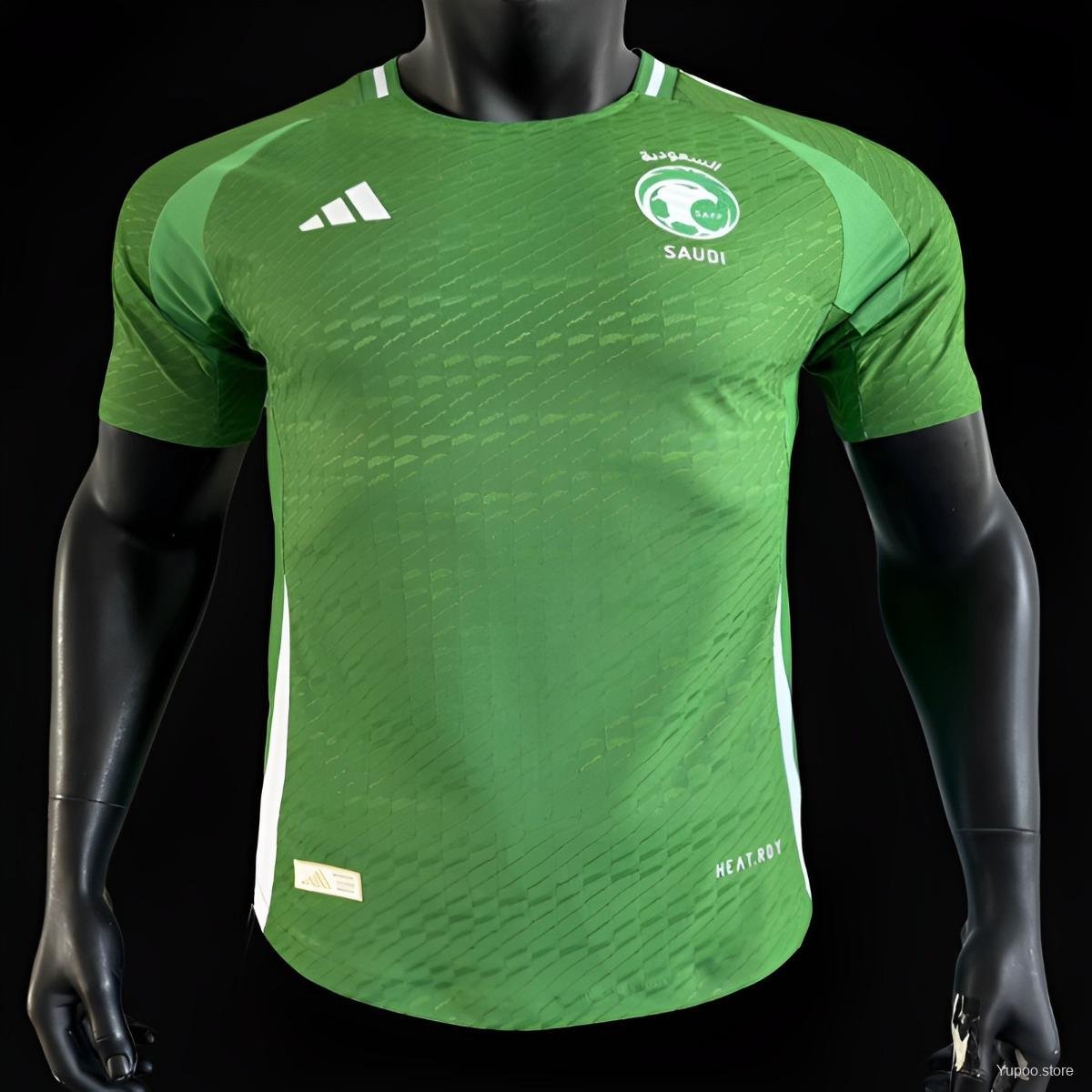 Saudi Arabia Home 2024 Player Authentic Soccer Football Futbol Jersey Kit