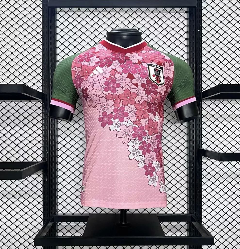 Japan Sakura Pink Version 24/25 Player Soccer Football Futbol Adults Jersey