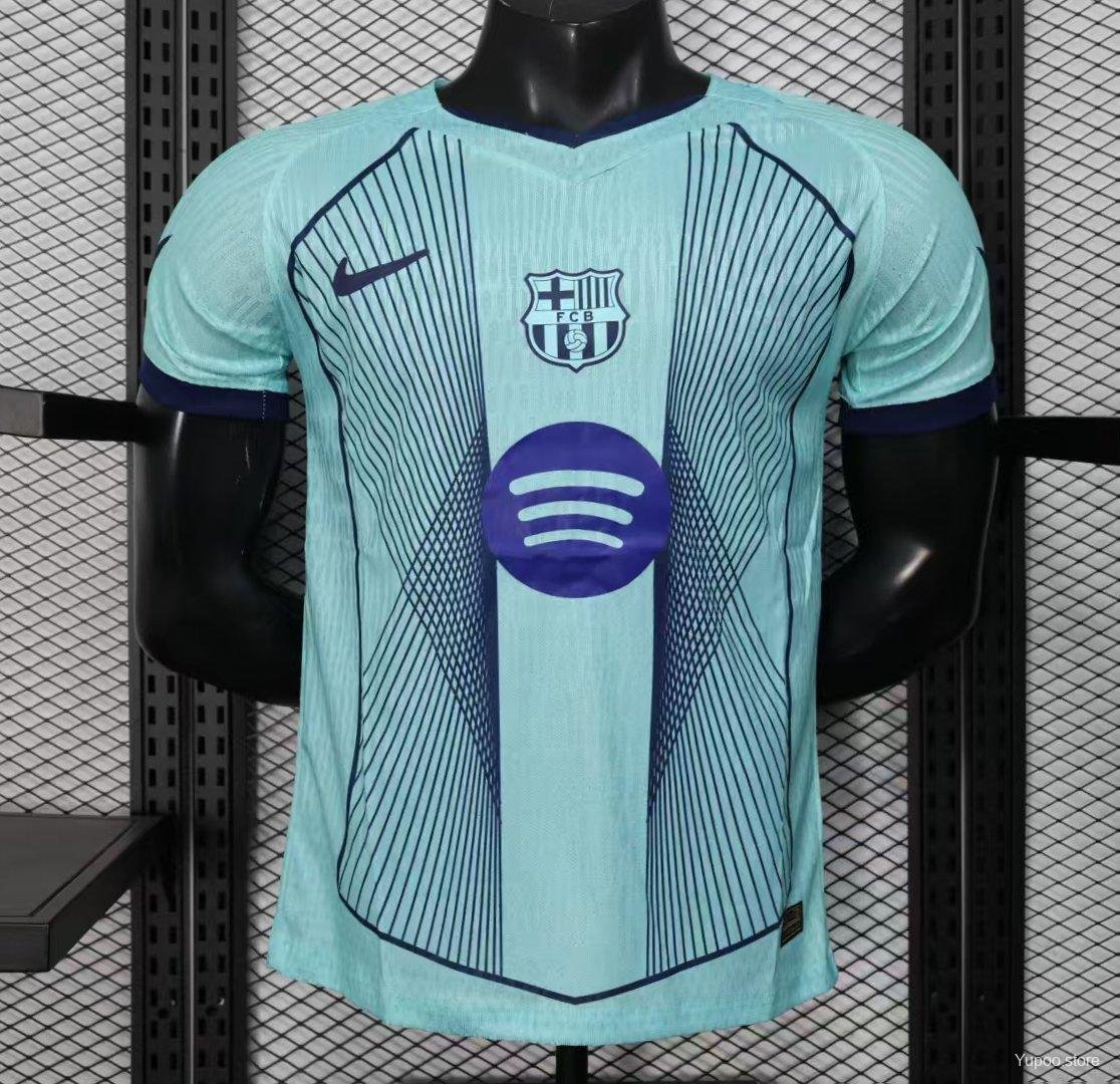 FC Barcelona Light Blue 25/26 Player Jersey