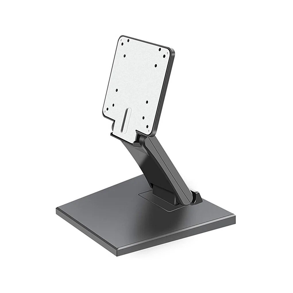 Monitor Stand 75mm Desktop Foldable Shelf PC TV Vertical Mount Holder ...