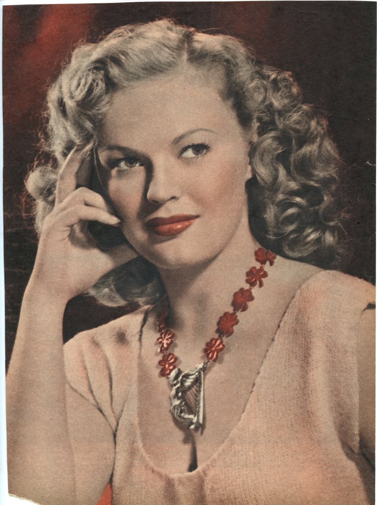 June Haver 1 page magazine photo clipping X4768