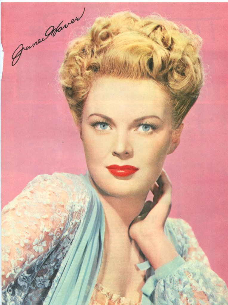 June Haver 1 page magazine photo clipping X4769
