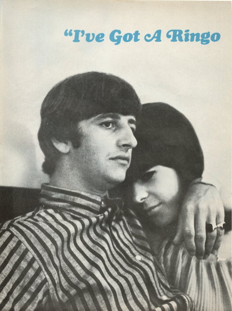 Ringo Starr 1page magazine photo clipping X5027