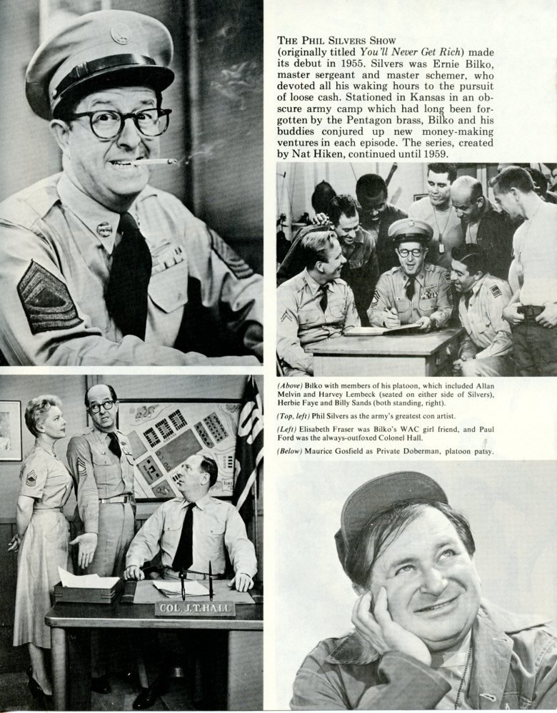 Phil Silvers 1 page magazine photo clipping X6596