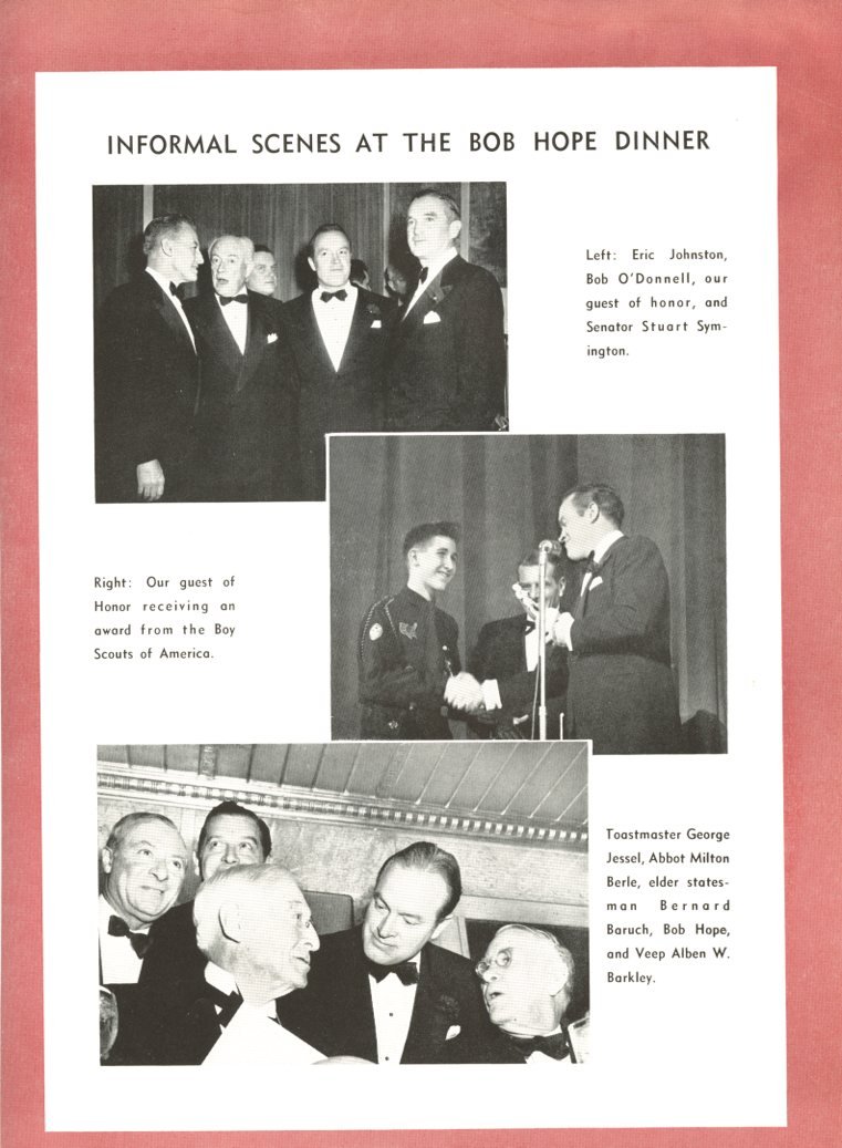 Bob Hope 1 page magazine photo clipping X6740