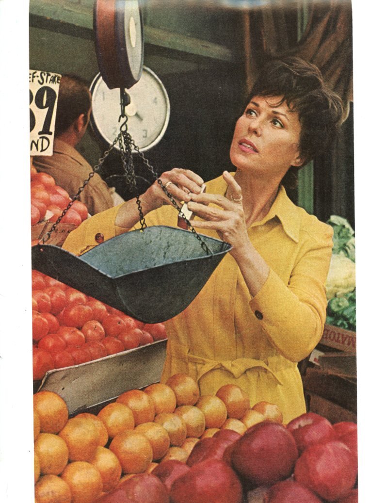 Bess Myerson 1 page magazine photo clipping N2575