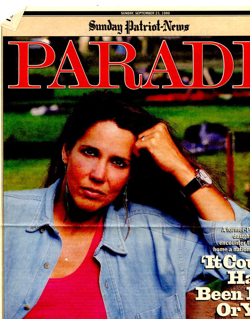 Patti Davis 1 page magazine photo clipping N3566