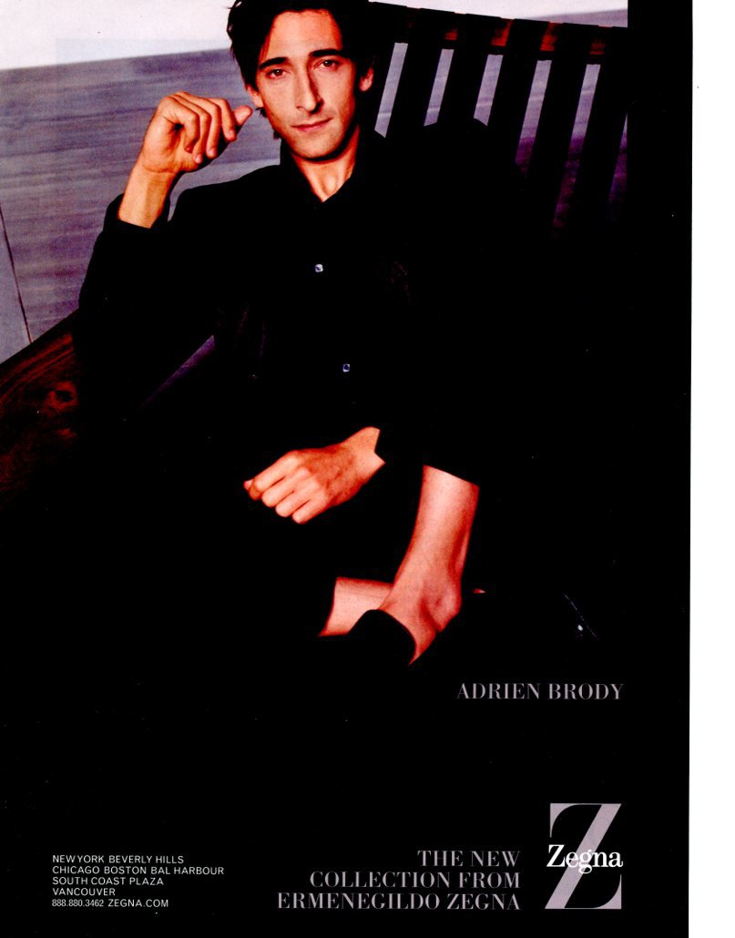 Adrien Brody 1 page magazine photo clipping N3593
