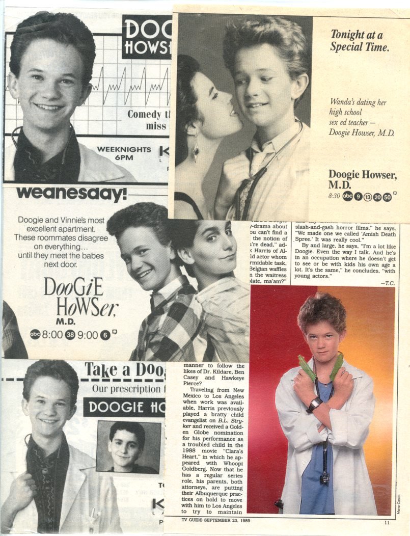 Neil Patrick Harris magazine photo clipping lot N4416
