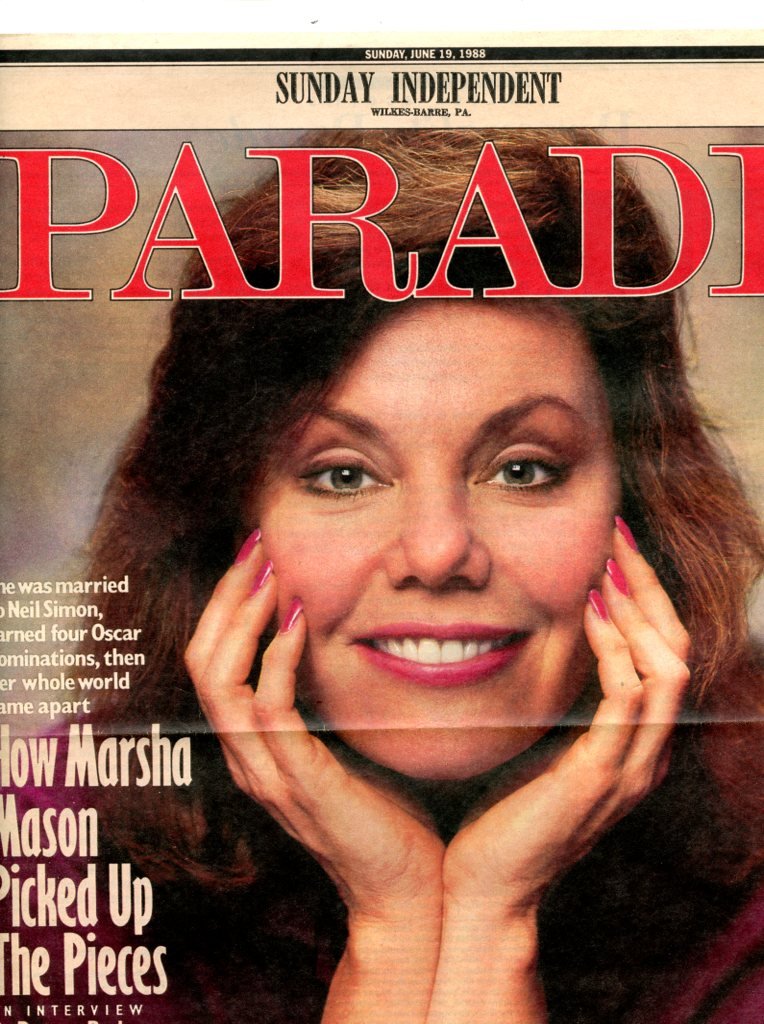 Marsha Mason 1 page magazine photo clipping N2719