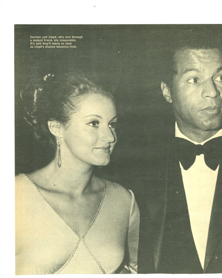 Lloyd Haynes 1 page magazine photo clipping N3046