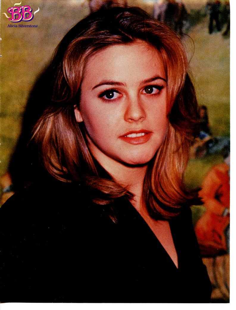 Alicia Silverstone 1 page magazine photo clipping N4769